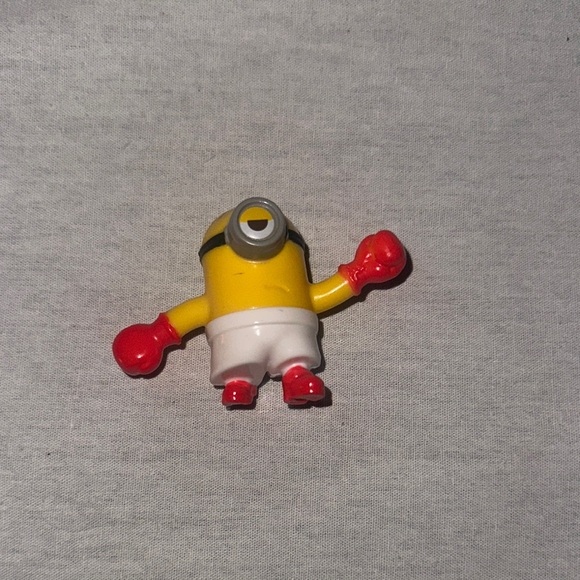 Toys | Collectible Yellow And Red Minion Toy Figure | Poshmark